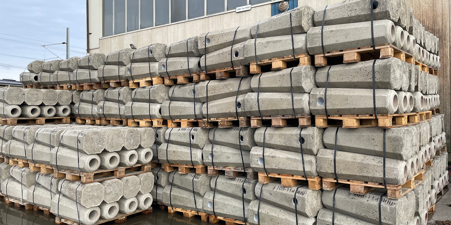 Parkeringsfundament, barriärelement, trafikfundament, portalfundament ...